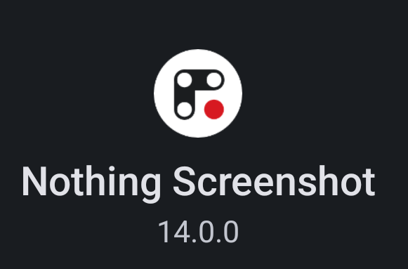 What is the Nothing Screenshot app?