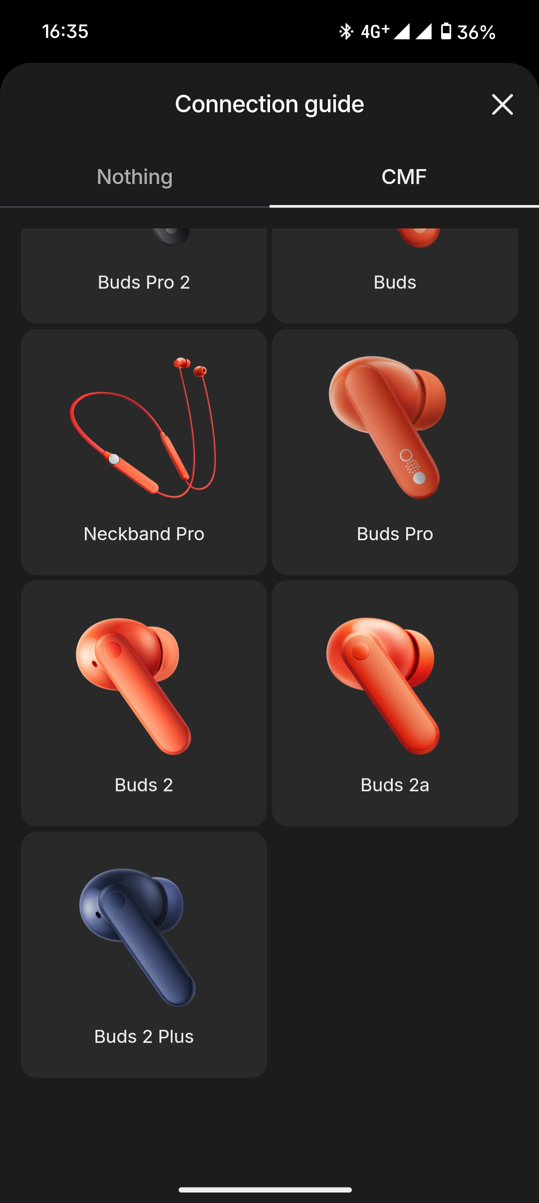Watch Pro 2 - Connection to Nothing X