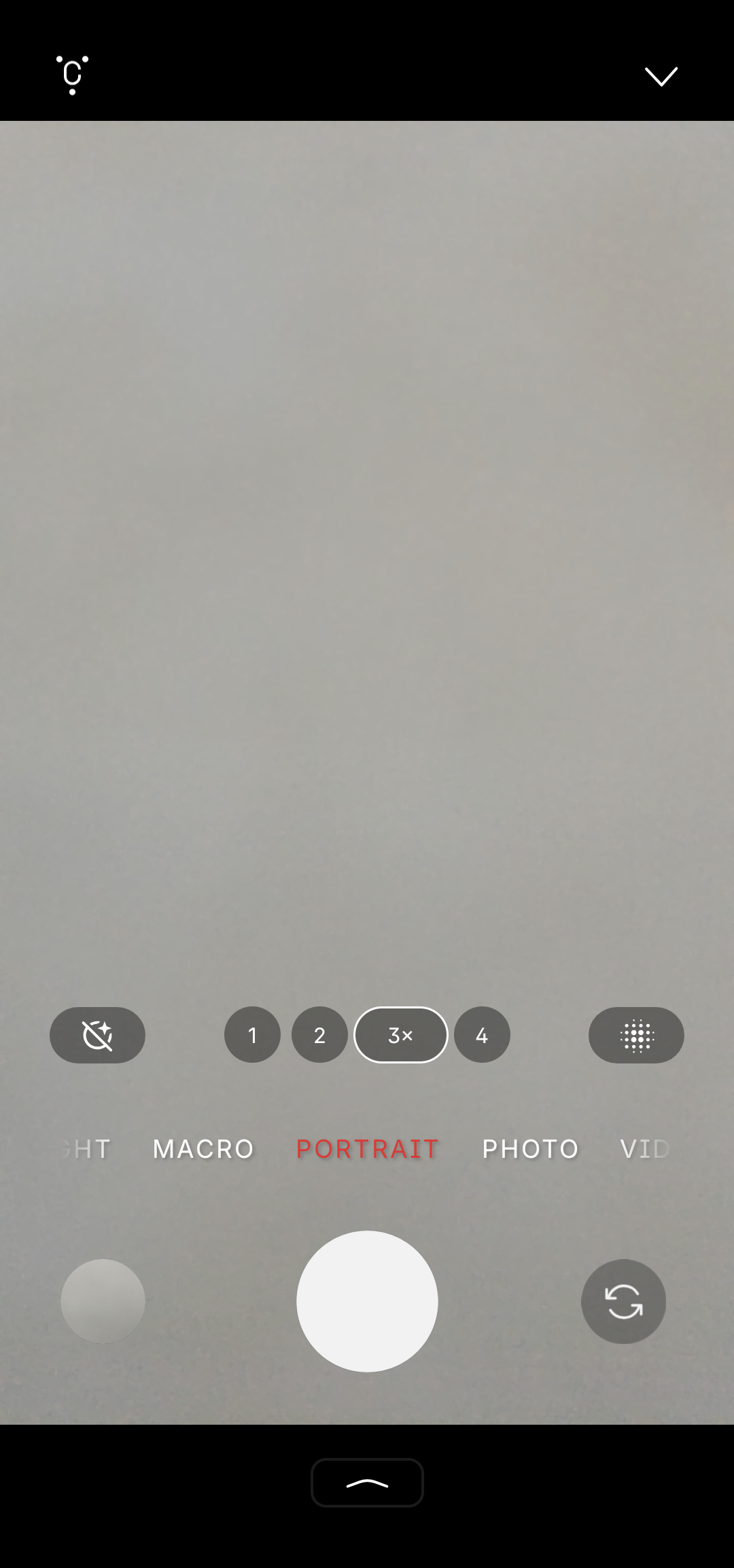 Camera App UI Inconsistency