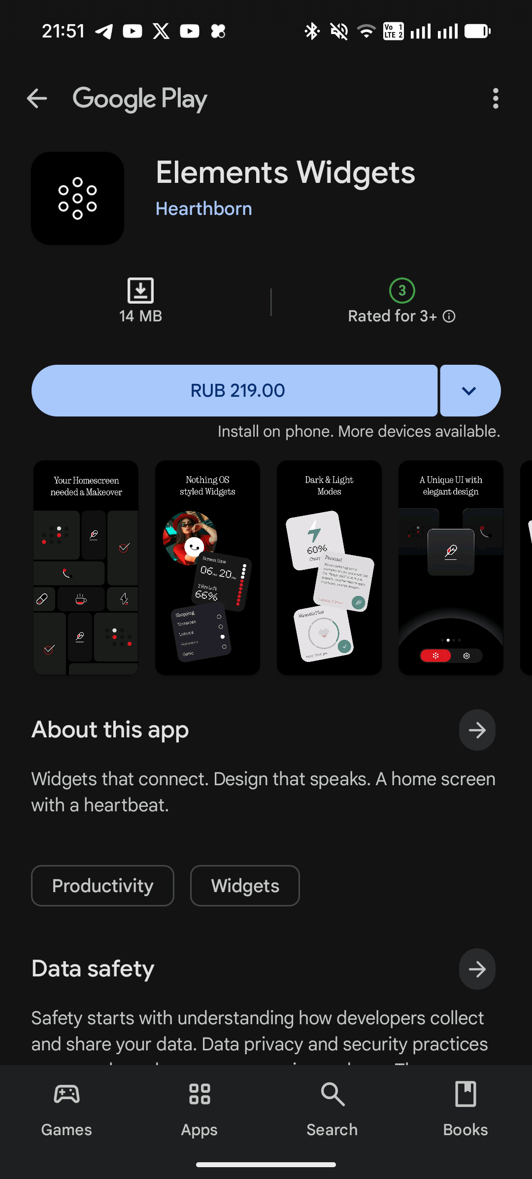 New Launch: Elements Widgets
